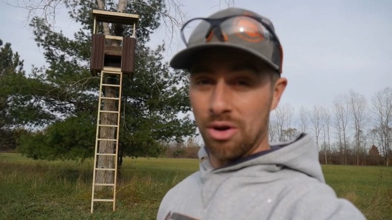 DIY 2x4 Deer Stand with Box Blind for Deer Hunting - DIYTyler