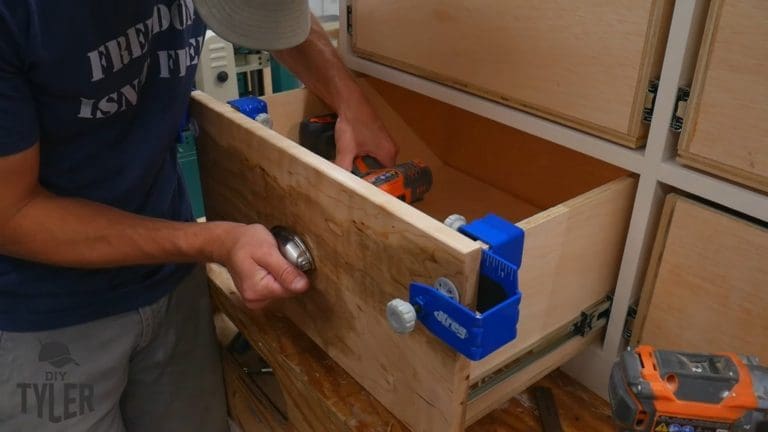 DIY Guide to Installing Perfectly Aligned Drawer Fronts - DIYTyler