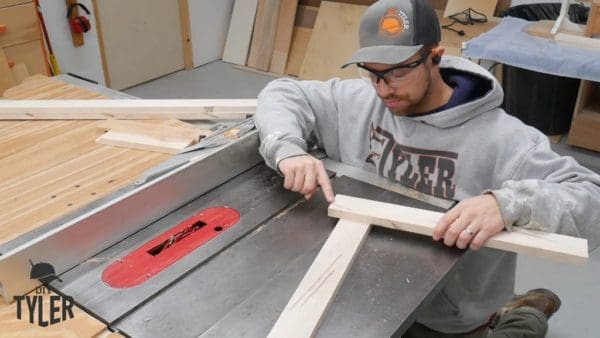 Building a Square Picture Frame for a Round Painting - DIYTyler