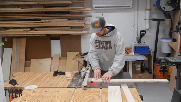 Building a Square Picture Frame for a Round Painting - DIYTyler