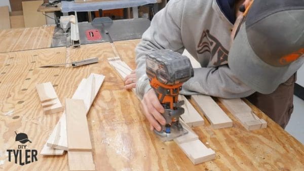Building a Square Picture Frame for a Round Painting - DIYTyler